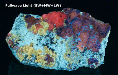 The Brightest Minerals for a 365nm UV Flashlight, A Fluorescent ...