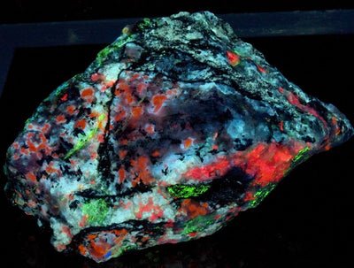 Fluorescent Mineral Display Case - 365nm UV Light | Yooperlite Display ...