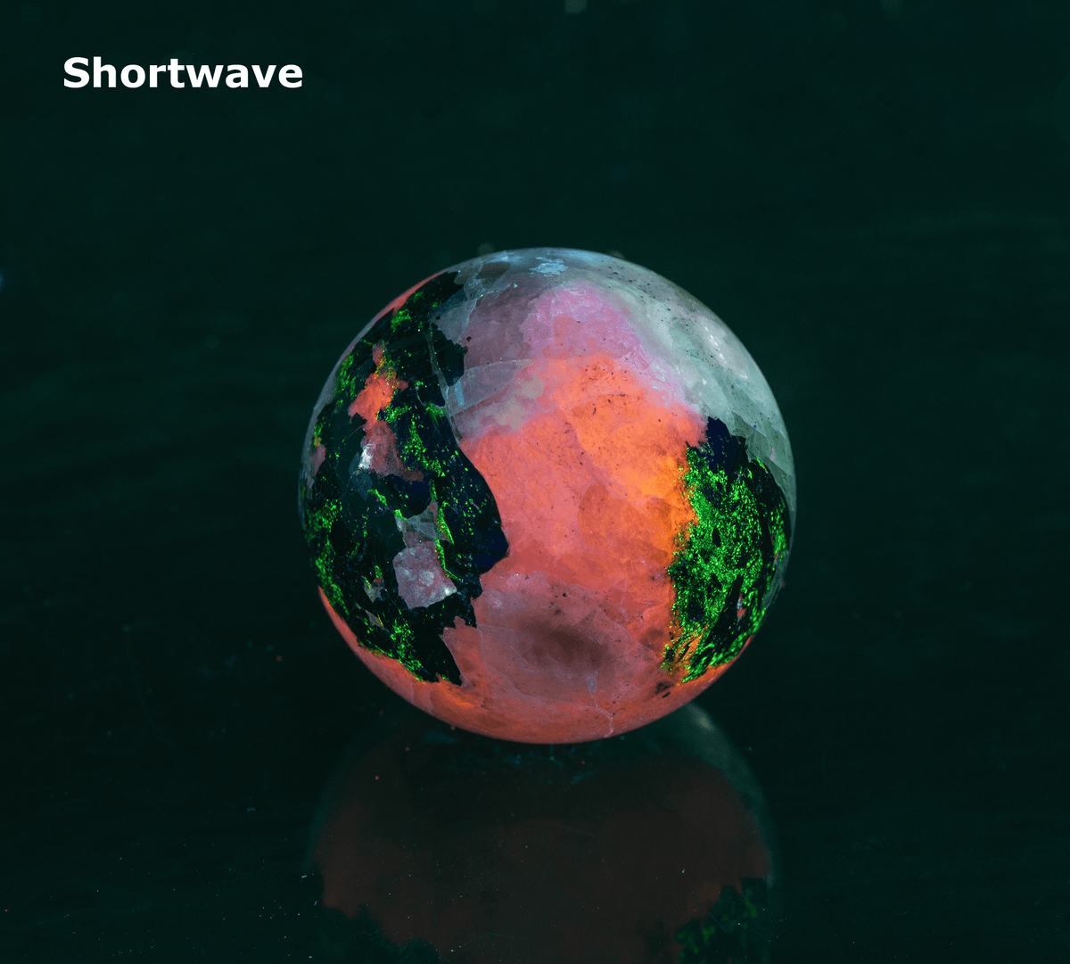 Tenebrescent Sodalite (Hackmanite) Sphere from Greenland | MinerShop