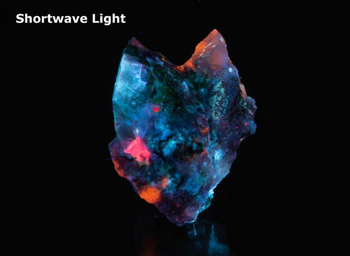 A small piece of tenebrescent fantasy rock – MinerShop