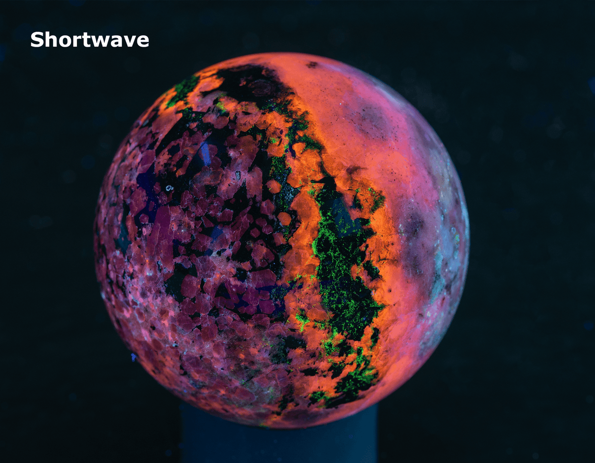 Very Rare Sodalite (Hackmanite), Leucophanite Sphere from Greenland ...