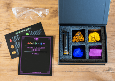 GloBox | Mineral Display Case with 365nm UV Light – MinerShop