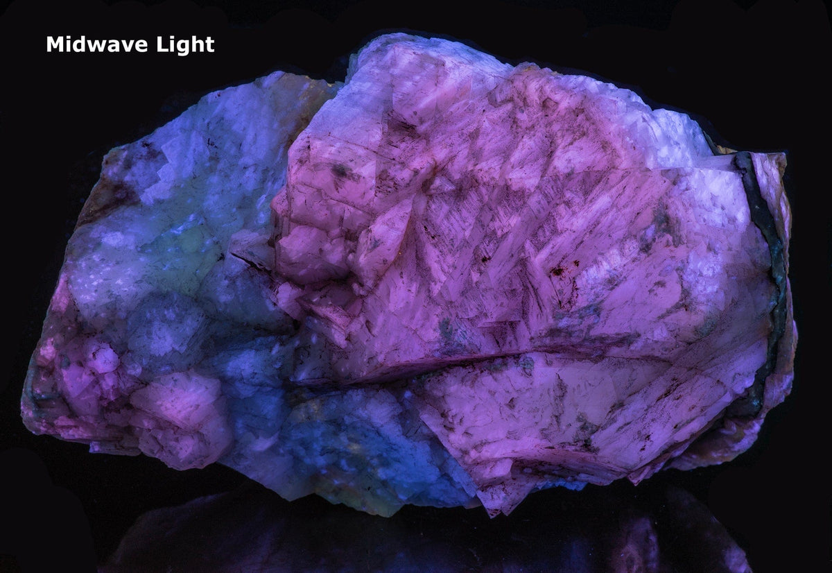 A huge piece of Terlingua calcite. – MinerShop